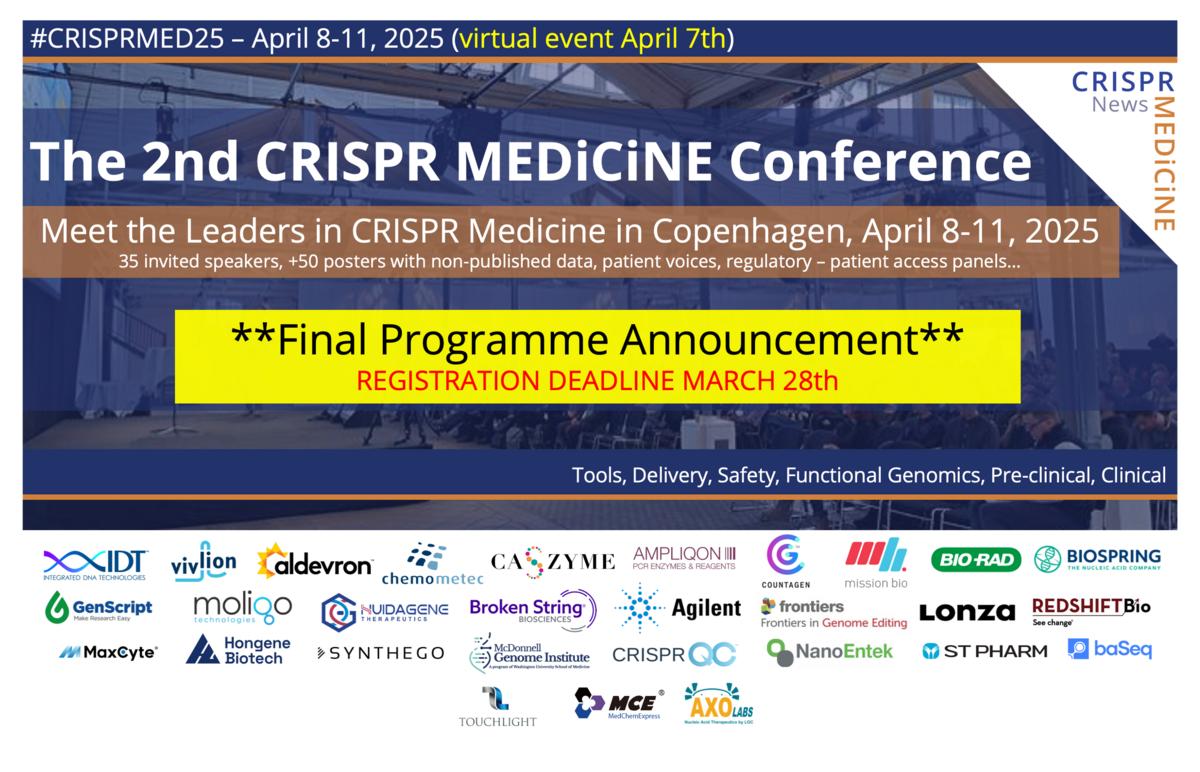 News: OpenCRISPR-1: Generative AI Meets CRISPR - CRISPR Medicine