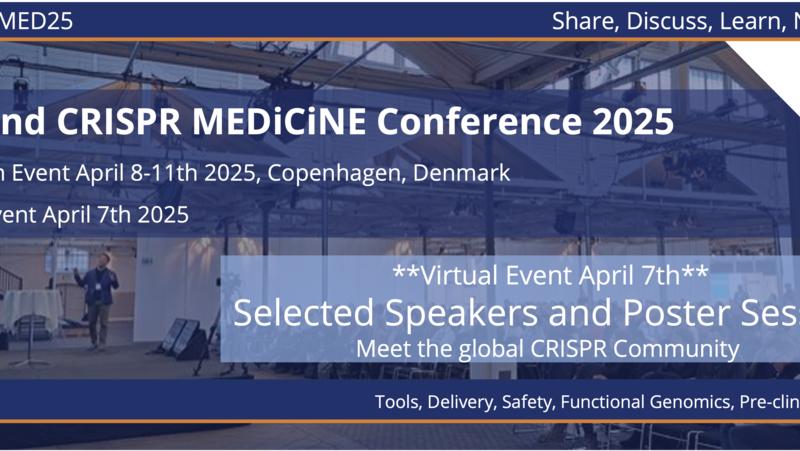CRISPRMED25 Virtual Event, April 7, 2025